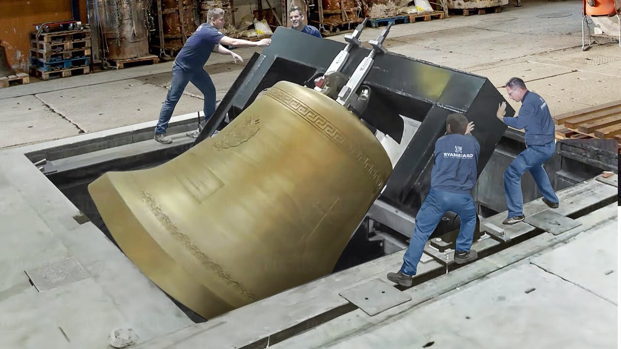 Inside Oldest European Foundry Still Producing Gigantic Tower Bells