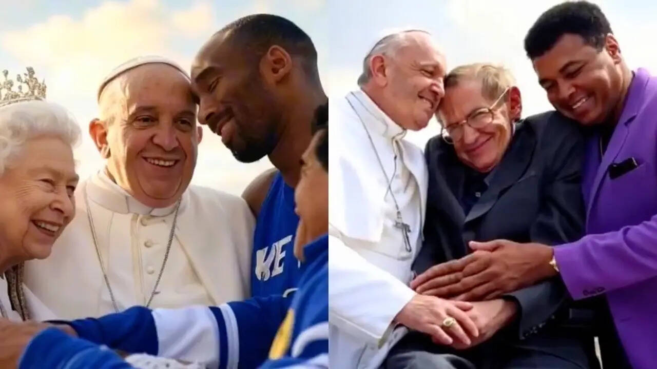 From Michael Jackson to Stephen Hawking: AI Video Reunites Pope Francis ...