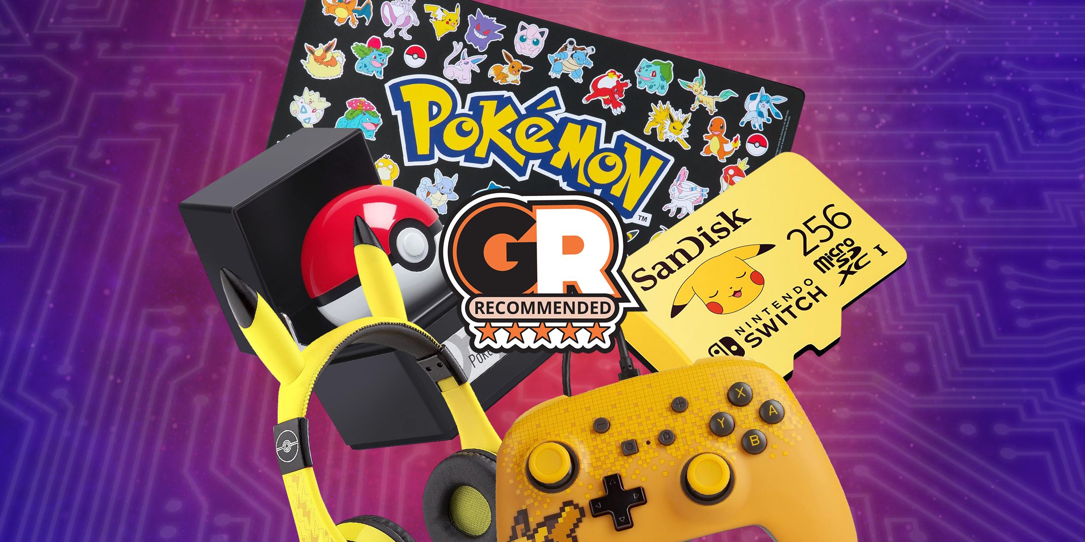 Fun Pokemon-Themed Accessories For Your PC Setup