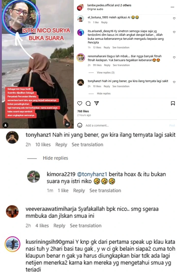 Geger Isu Istri Niko Speak Up usai Paula Verhoeven Disebut Rebahan di ...