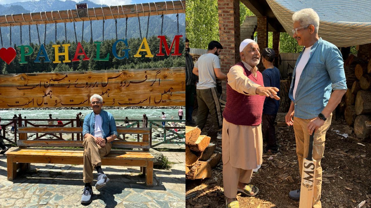 `Defeat terror`: Atul Kulkarni visits Pahalgam days after attack ...