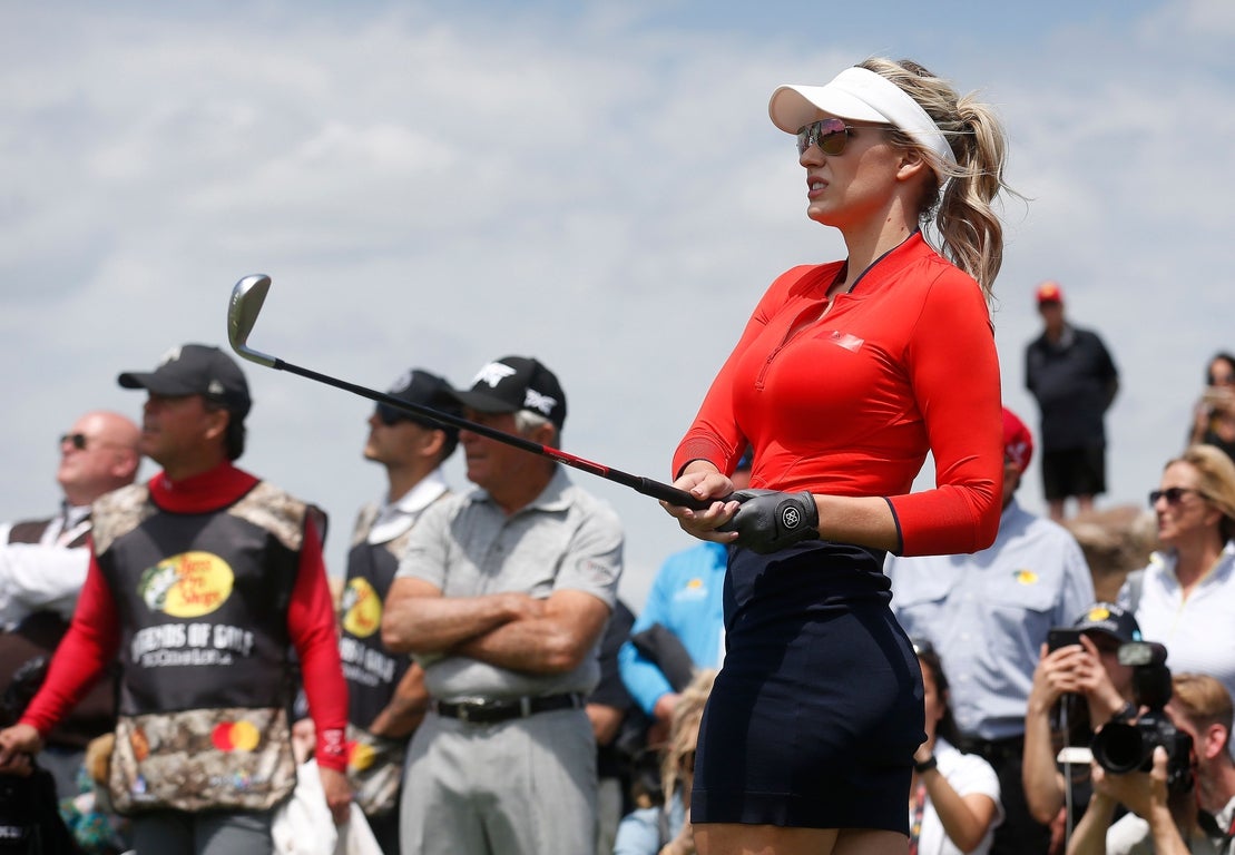 Standout photos of American golfer and SI swim model Paige Spiranac
