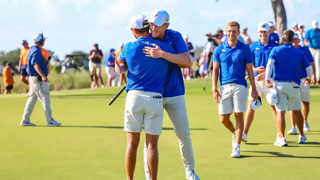Gators golf team wins SEC championship