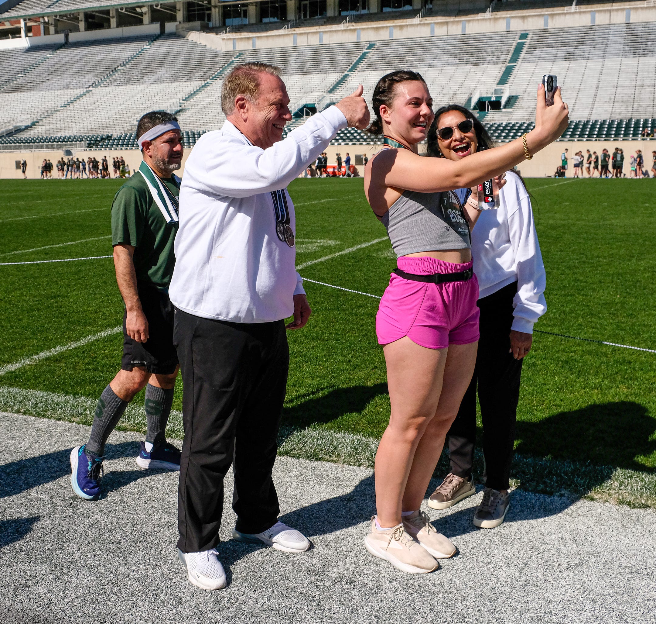Thousands run, walk and roll during Izzo Legacy event at MSU