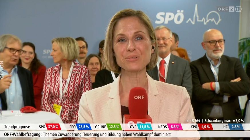 Peinlicher ORF-Moment: "Tut mir leid, hier ist niemand"