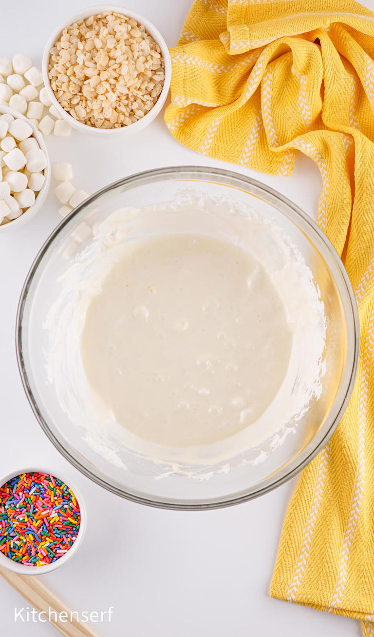 Sheet Pan Rice Krispie Treats