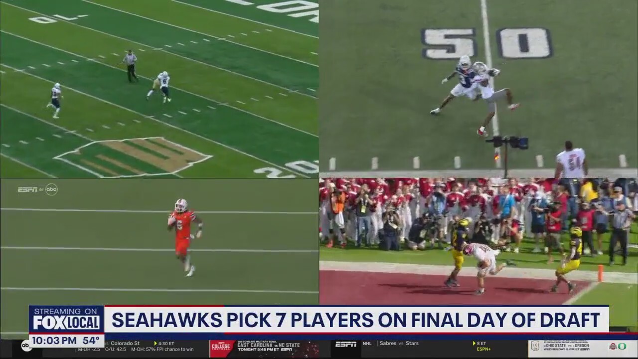 Seattle Seahawks trade QB Sam Howell, add seven picks on Day Three of ...