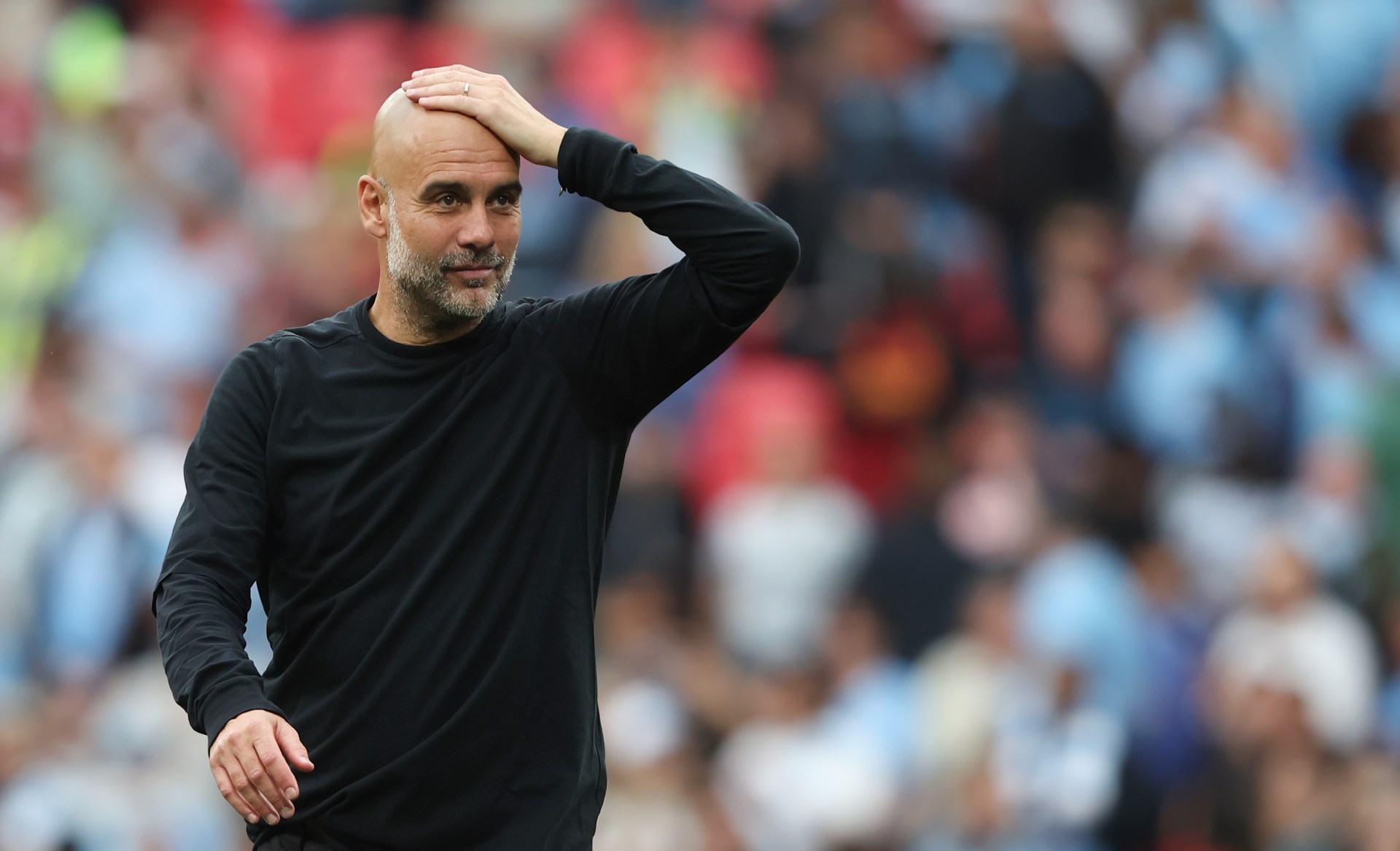 Pep Guardiola reacts to Liverpool ending Man City's Premier League ...