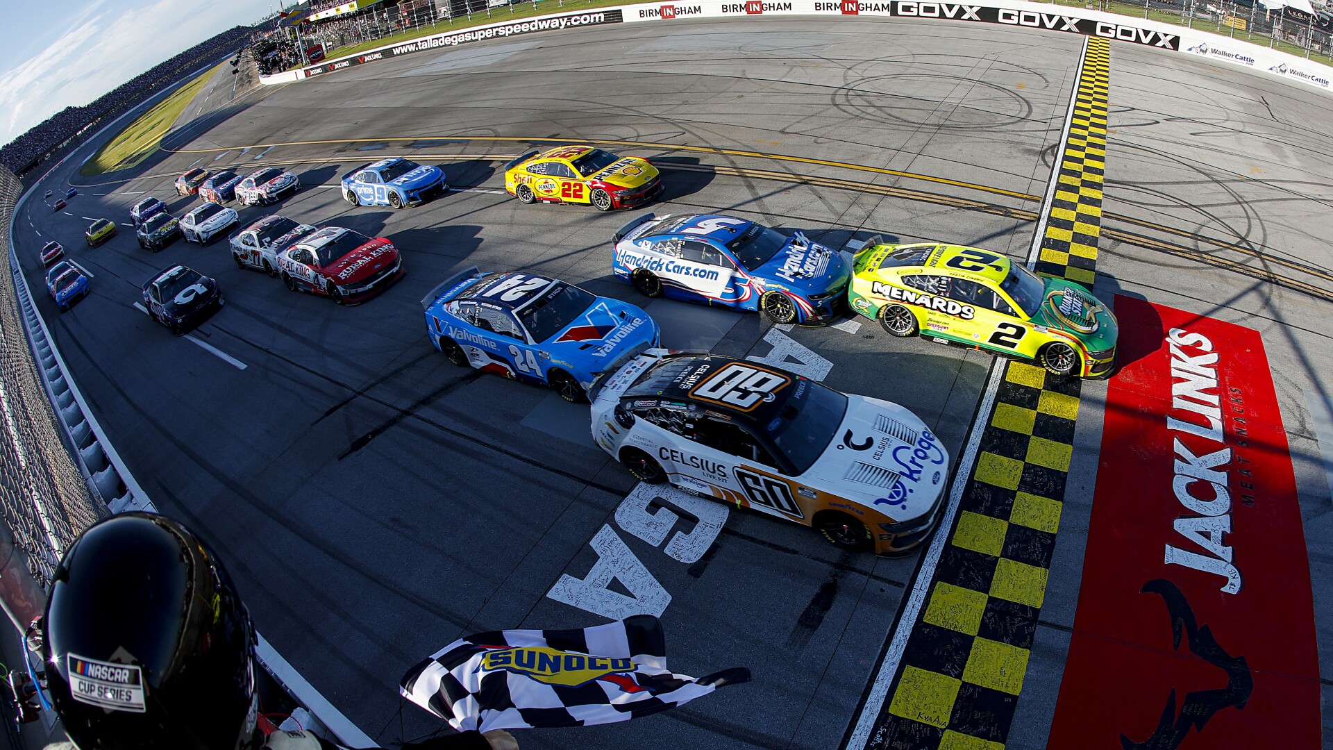 Austin Cindric scores Talladega victory, nipping Ryan Preece at finish