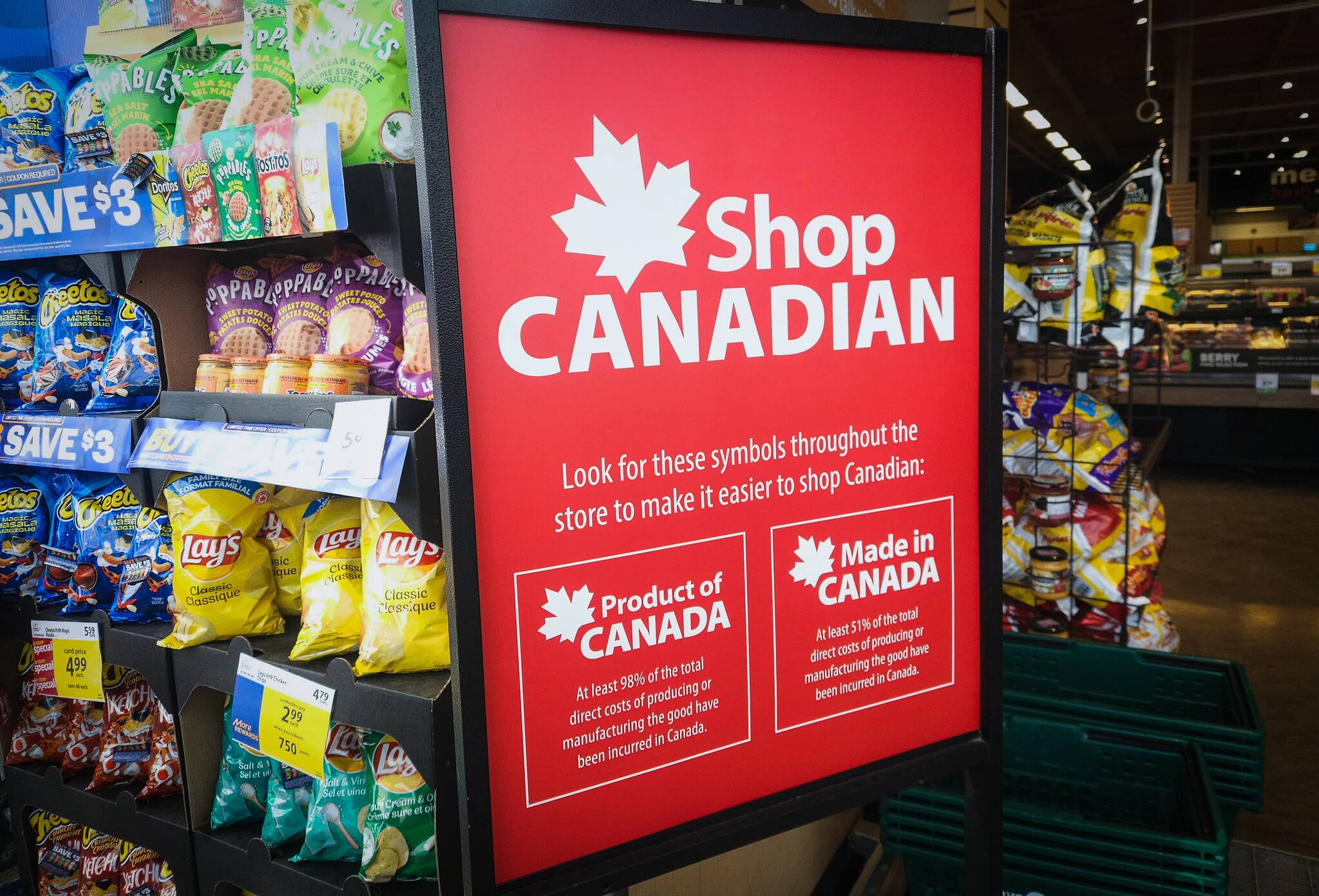 Wegen Trump: Kanadier boykottieren US-Produkte im Supermarkt