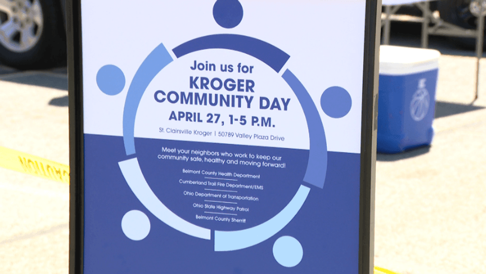 Kroger hosts community safety event in St. Clairsville