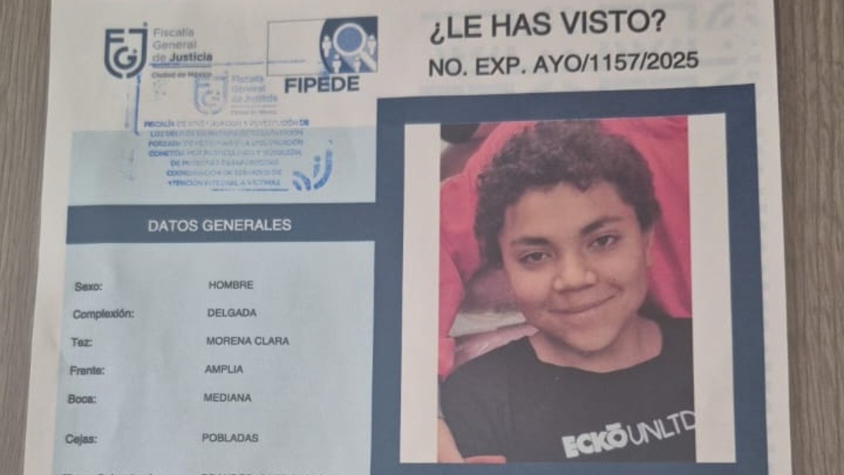 Urge localizar al niño Liam Gabriel, desapareció en CDMX