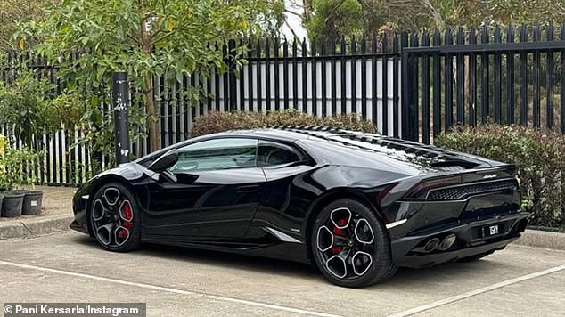 Candidate campaigning on the cost-of-living crisis owns Lamborghini