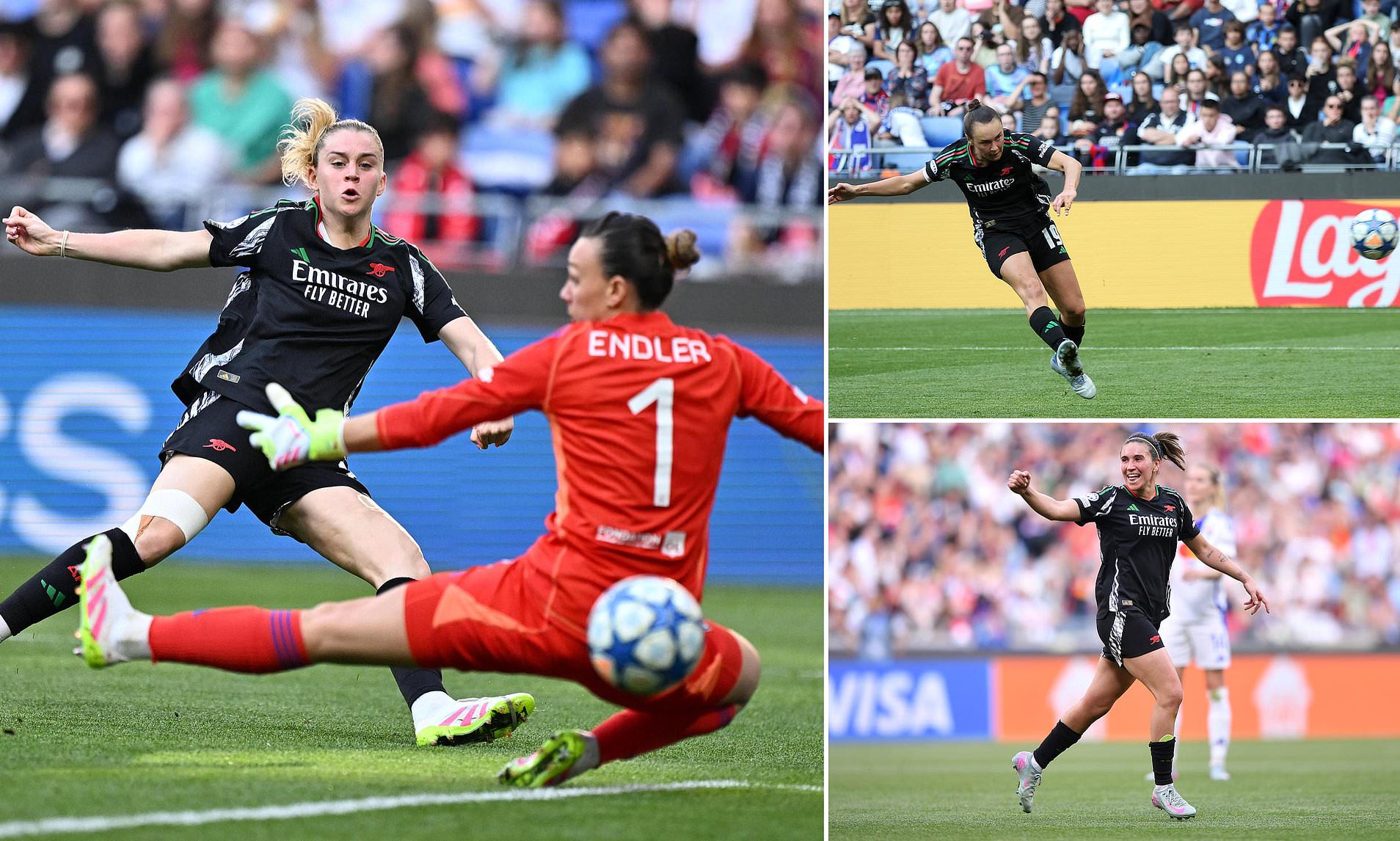 Lyon 1-4 Arsenal (agg 3-5): Mariona Caldentey makes an impact as ...