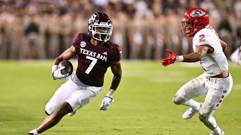Texas A&M Aggies WR Signs NFL Contract With Carolina Panthers