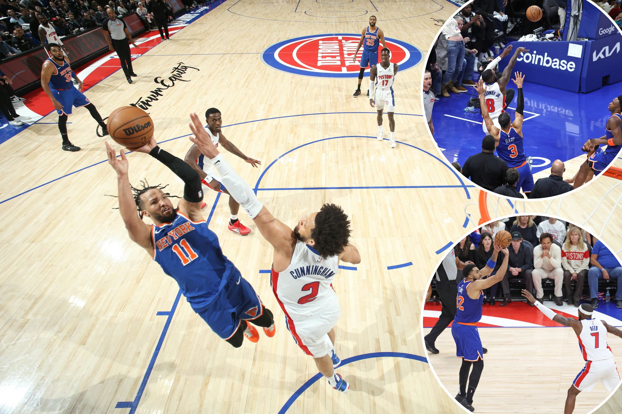 Knicks win thrilling Game 4 on controversial no-call as Jalen Brunson ...
