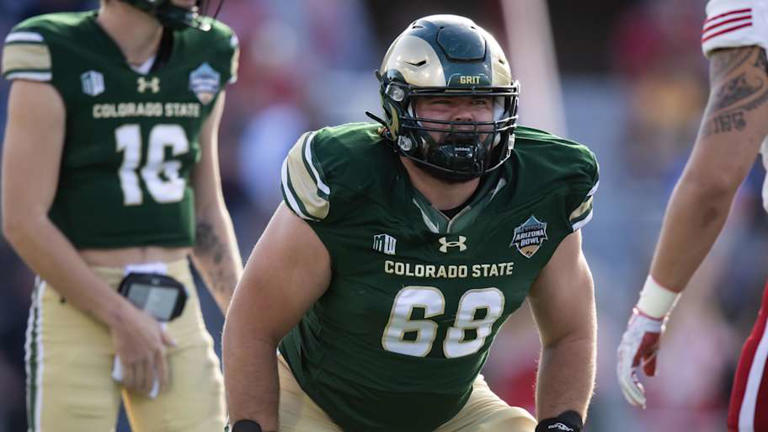 The 49ers Sign Colorado State Guard Drew Moss as a UDFA