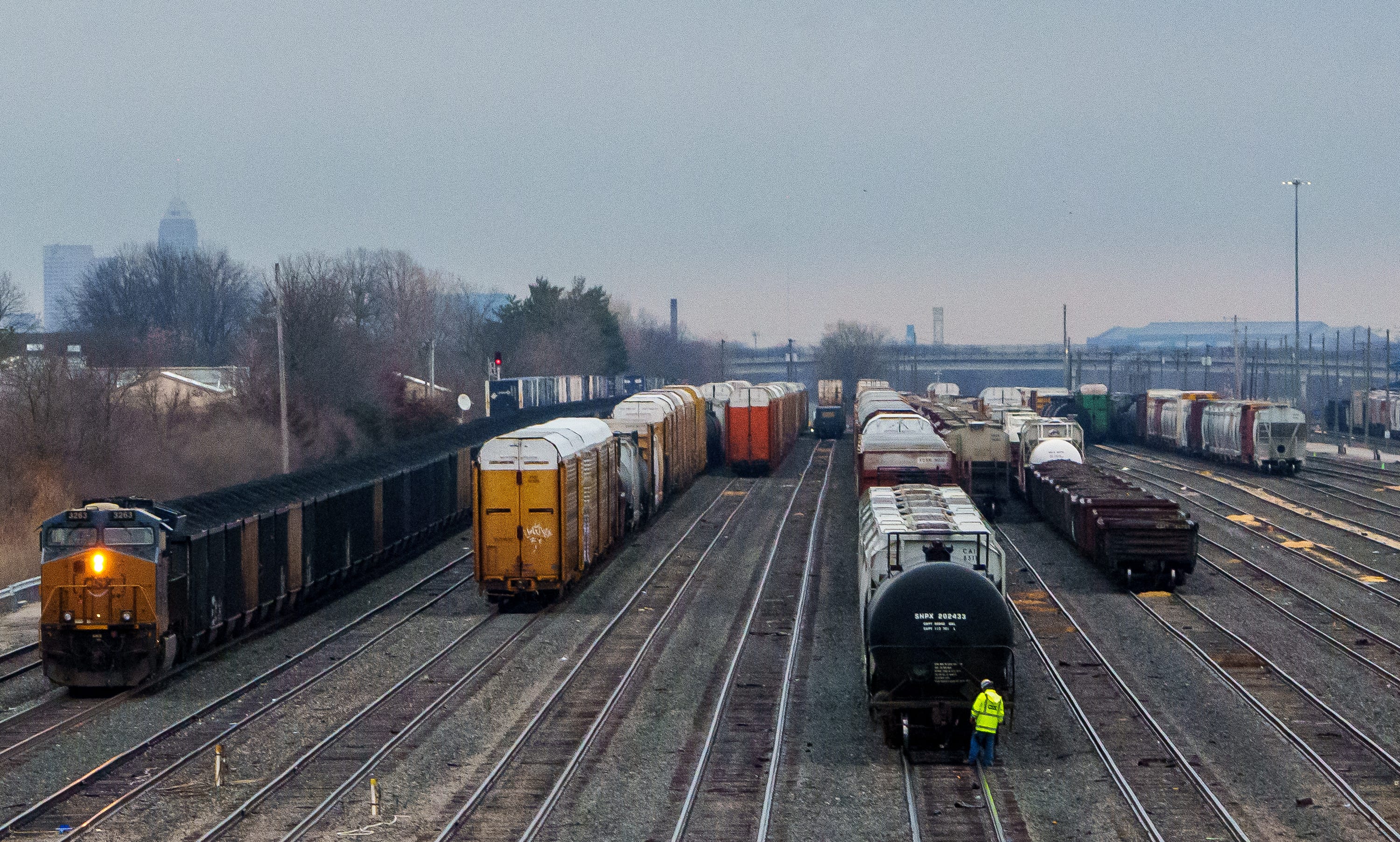 Indiana communities at risk for train disasters like the one that ...