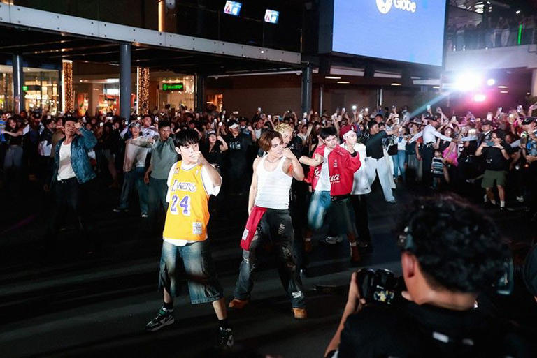 SB19 surprises fans with flash mob performances