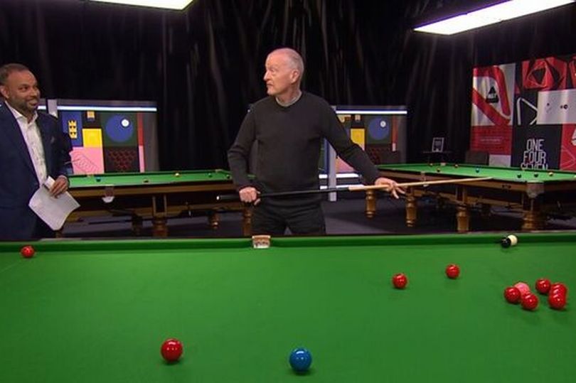 Steve Davis turns back on BBC snooker cameras and refuses to go on in ...