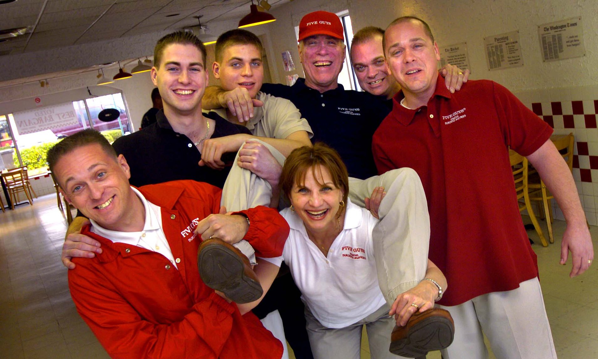 People are just realizing where the name Five Guys comes from