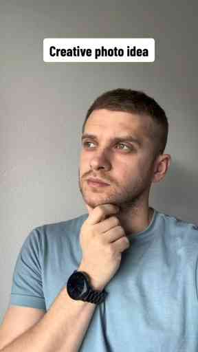 Creative Photo Idea: "Draw Myself" @Picsart AI Photo Editor, Video