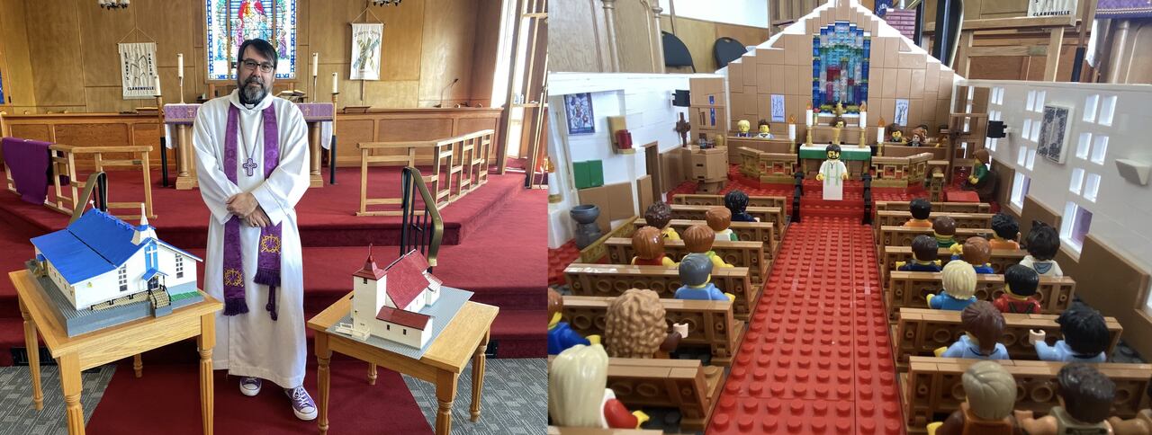 Clarenville has a new church, and it's made of Lego bricks