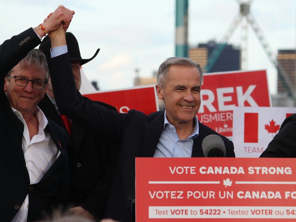 'Come together to fight:' Carney sounds alarm on Trump's trade war ...