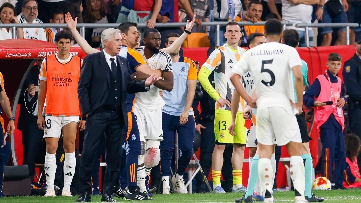 Real Madrid's Antonio Rudiger could face ban for Copa del Rey final ...