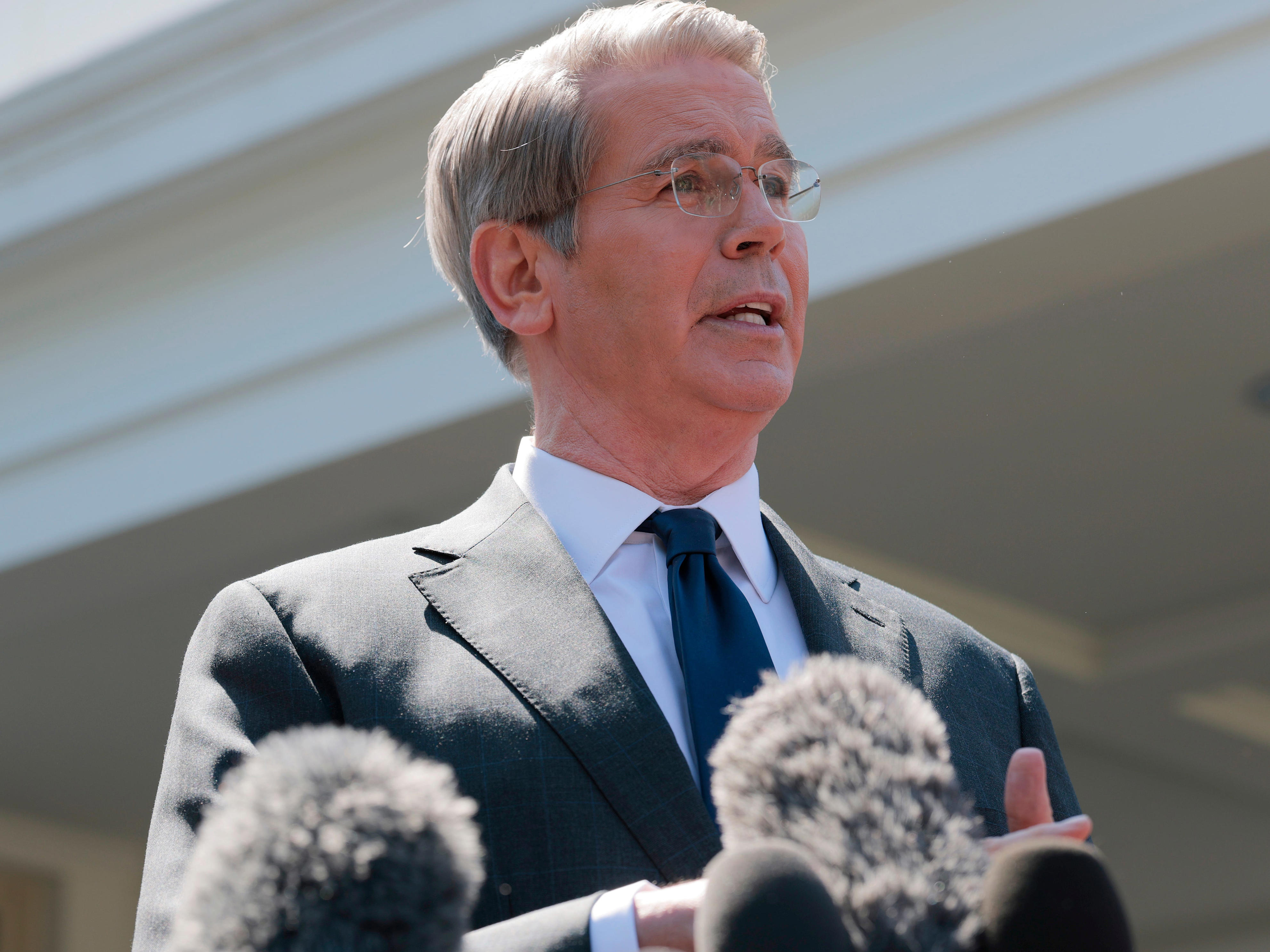 Treasury Secretary Scott Bessent defends the 'strategic uncertainty' of ...