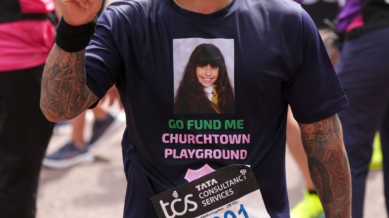 Fathers of two girls killed in Southport attack among London marathon ...