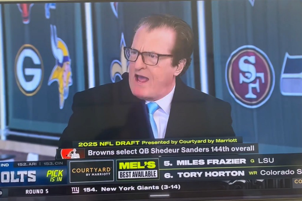 Rece Davis, Mel Kiper had tense moment during NFL draft over Shedeur ...