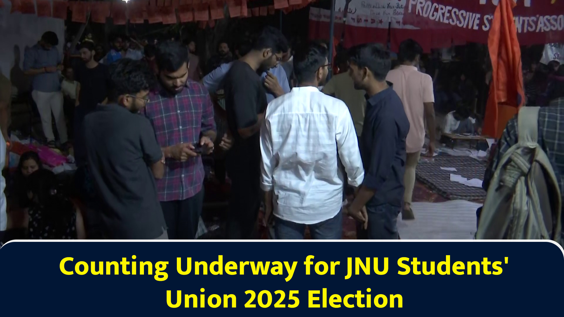 Counting Underway for JNU Students' Union 2025 Election