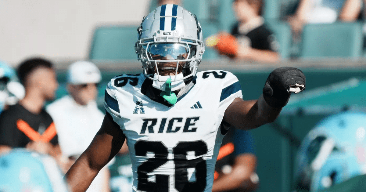 Rice DB Gabe Taylor, brother of late Sean Taylor, accepts invitation to ...
