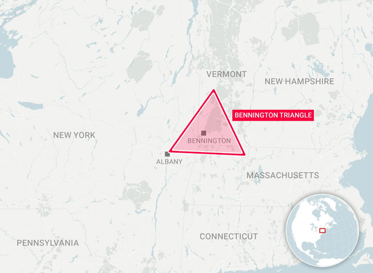 Mystery of the Bennington Triangle where people keep going missing