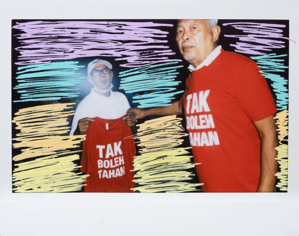 Flashpoint GE2025: Instant Camera Portraits of Hope at an SDP Rally