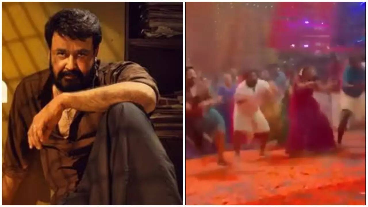 Mohanlal and Shobana’s dance video from Tharun Moorthy’s ‘Thudarum ...