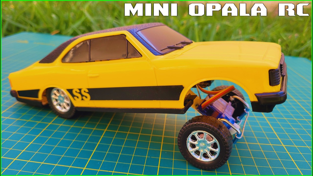 Mini Opala RC - Sistema de Suspensão e Direção Artesanal Passo a Passo ...
