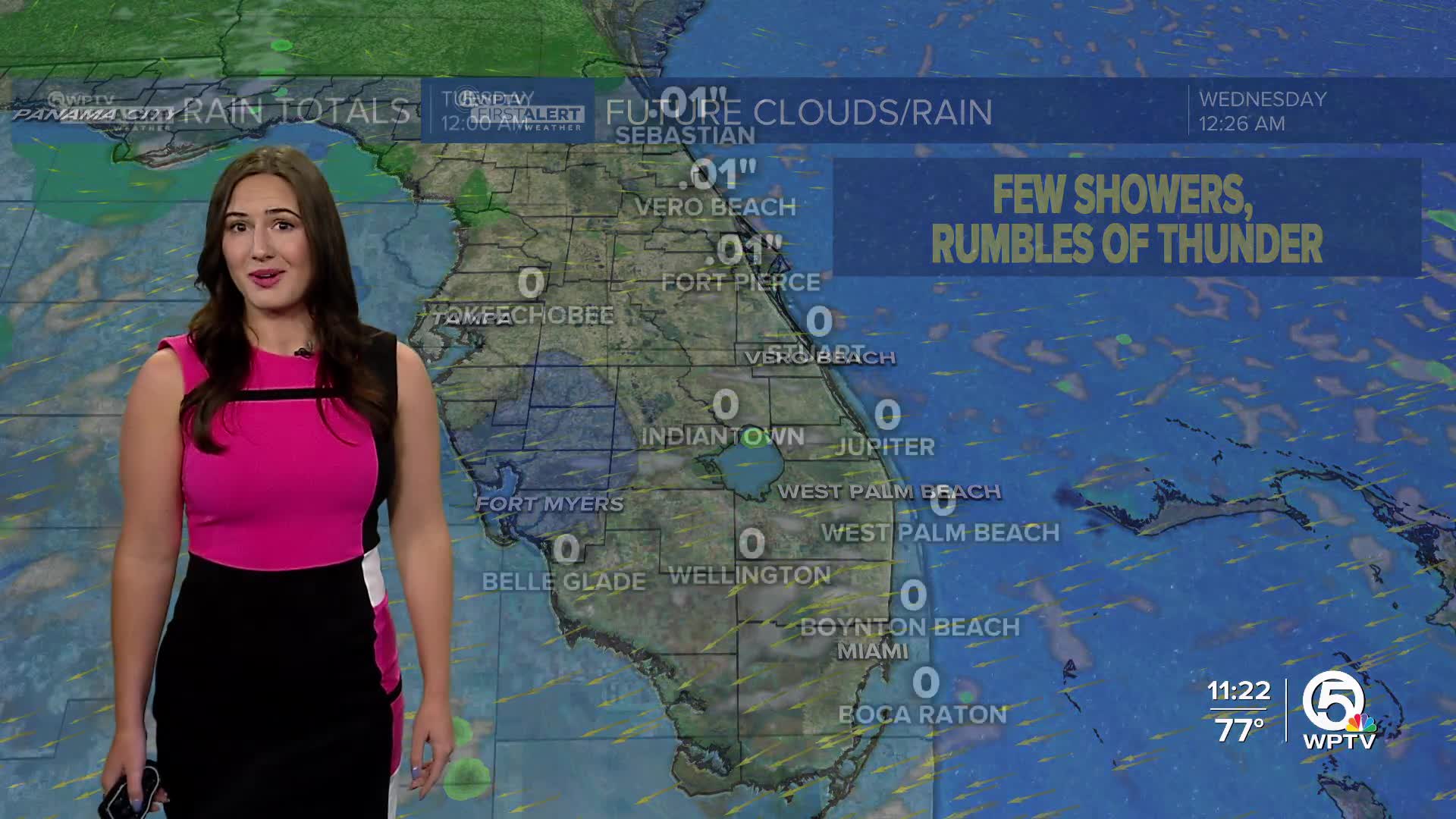 WPTV First Alert Weather Forecast for Night of Sunday, April 27, 2025