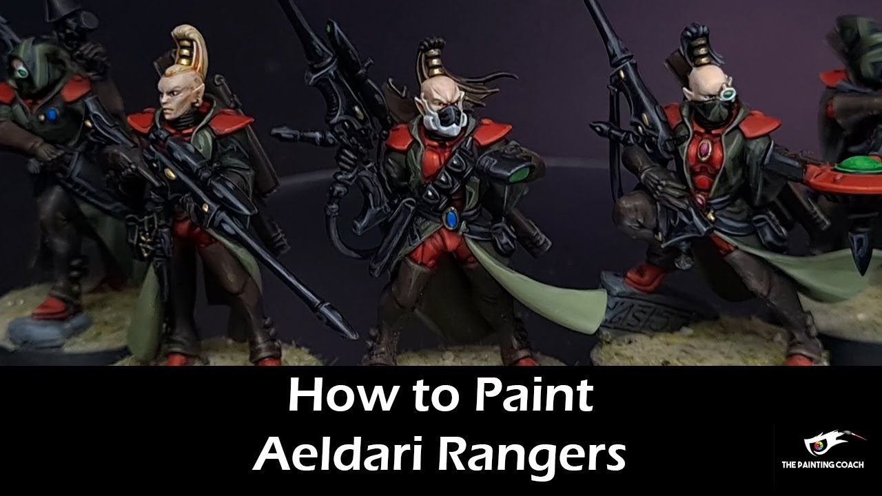 Painting Aeldari Rangers Step-by-Step
