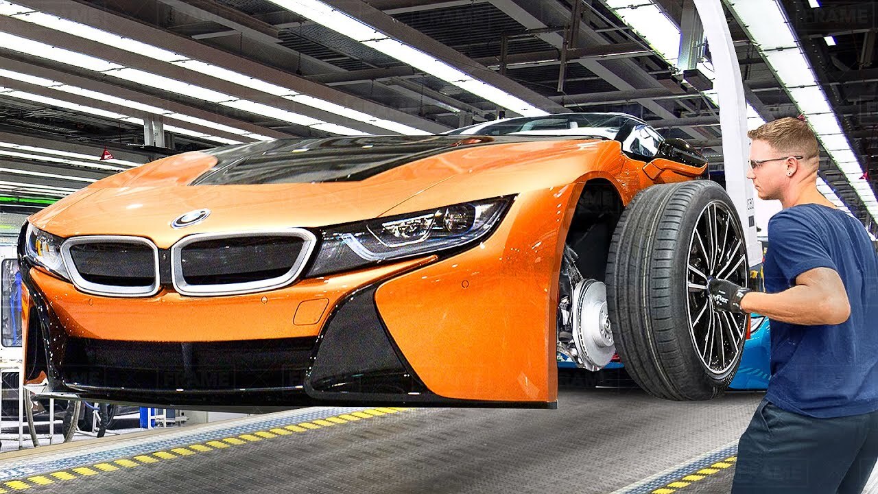Inside Super Advanced German Factory Producing The Powerful BMW i8