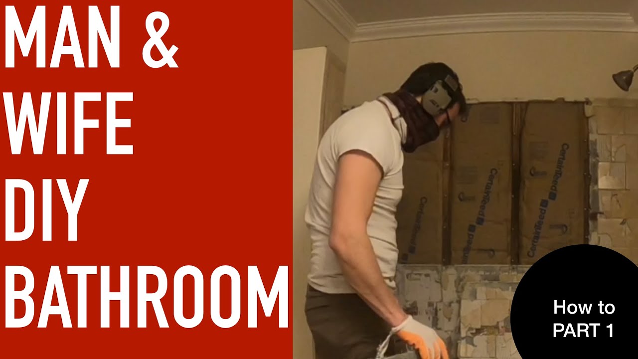 Bath Reno - Converting Shower to Bathtub - Part 1; Planning and Demo