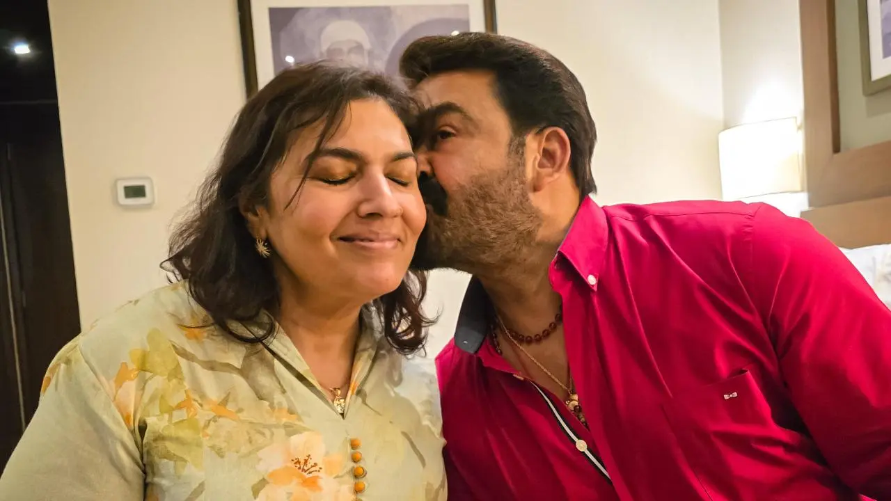 Mohanlal pens sweet note for wife Suchitra on marriage anniversary