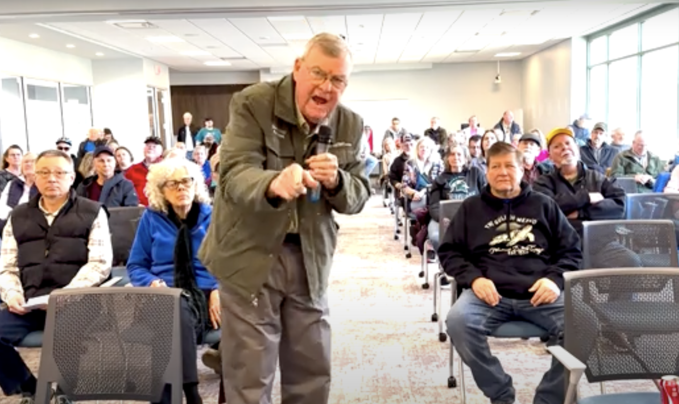 'It's Time For You To Go': John Moolenaar Berated By Angry Voter During ...