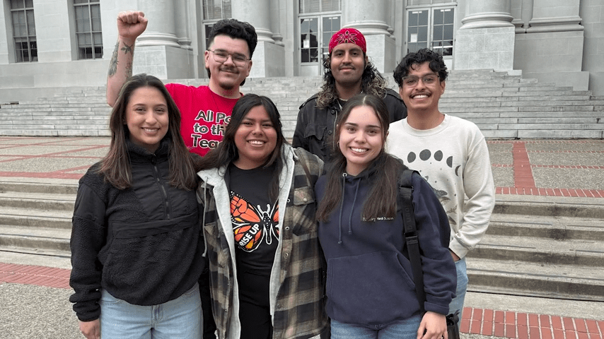 UC Berkeley students stage walkout against Trump administration policies