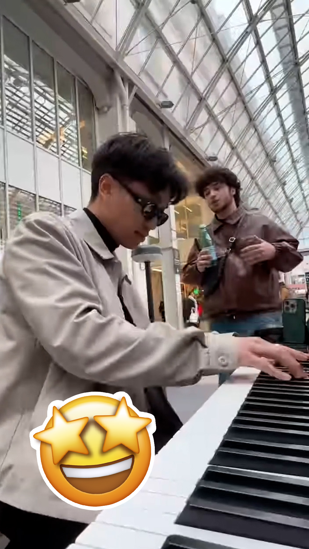 I Didn’t Expect That Voice While Playing in Public! 😱🎤