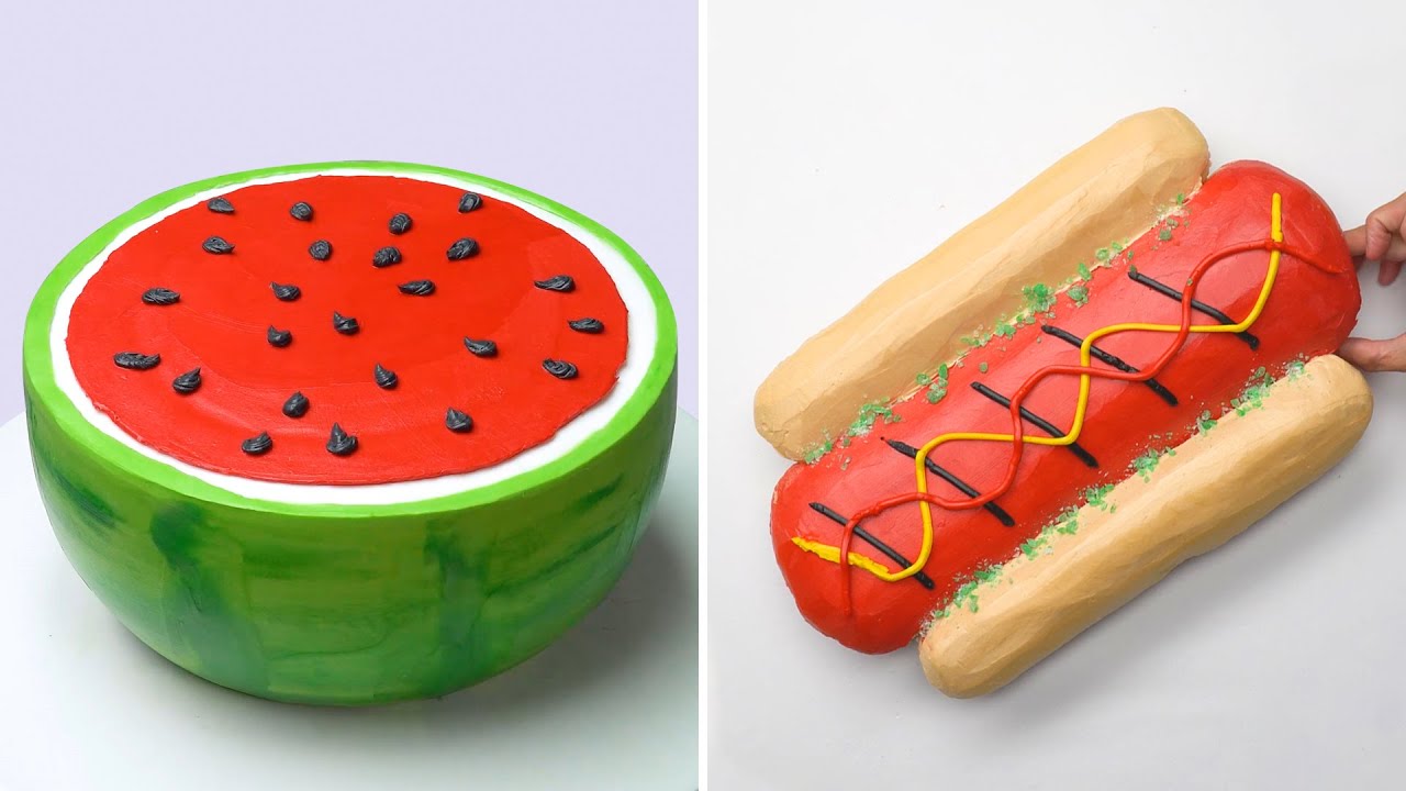 Cute Cake Decorating Design Ideas for Party 🎂🎉 | Fun, Easy & Satisfying ...