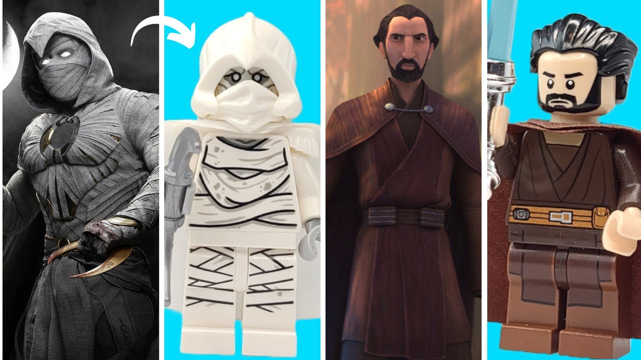 50 Famous TV Characters Turned into Lego Minifigures