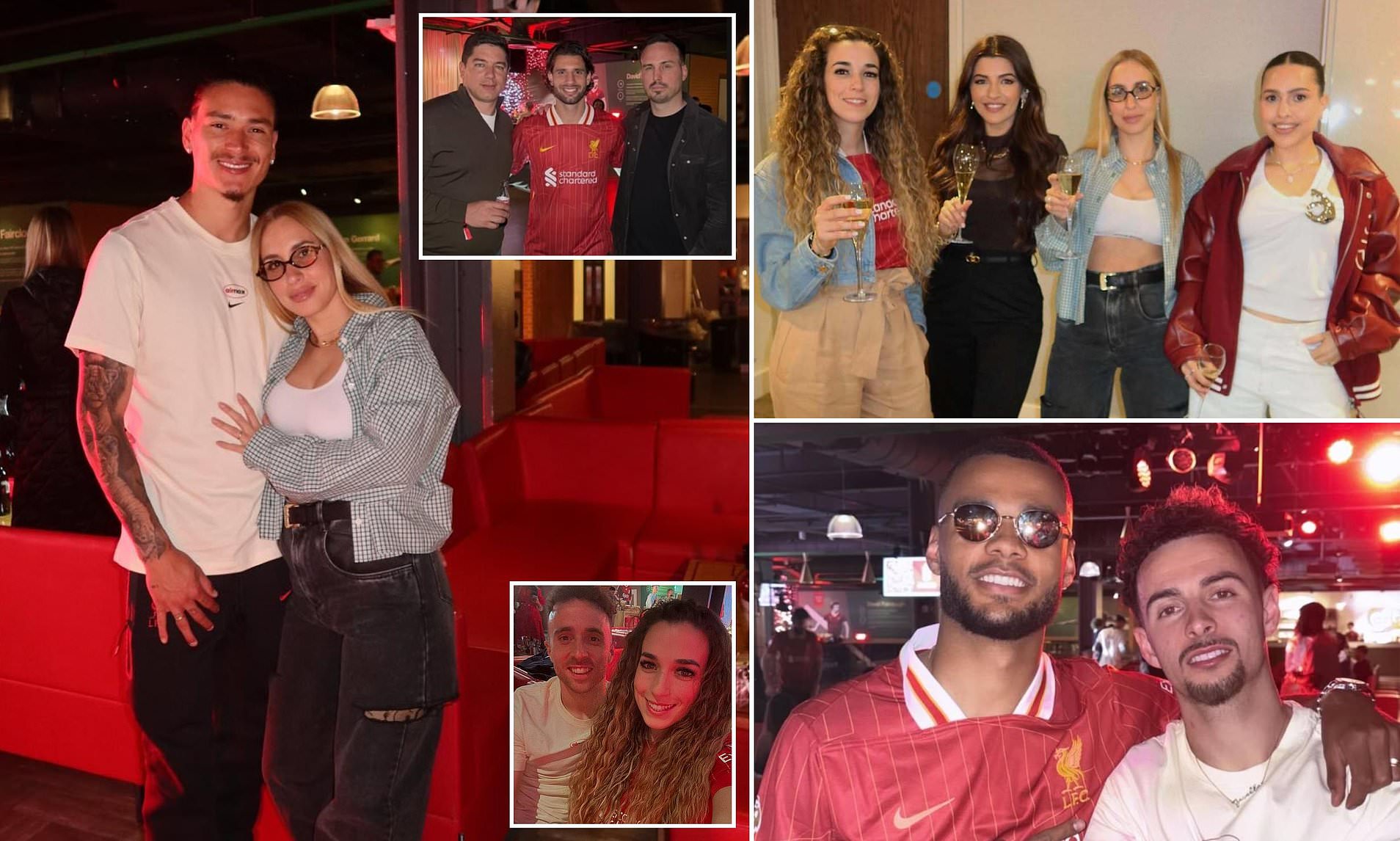 Inside Liverpool's after party with WAGs: Reds stars joined by family ...