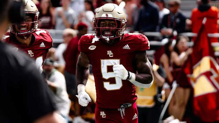 Former Boston College RB Kye Robichaux Signs UDFA Contract With Detroit ...